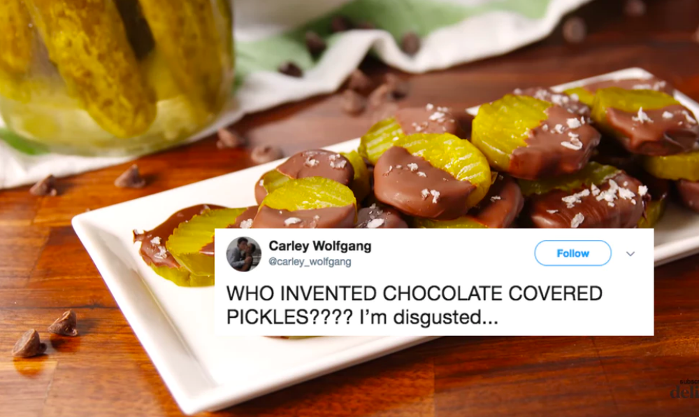 Foodtrend: Augurken met chocolade blijkt een ding te zijn! | Freshhh