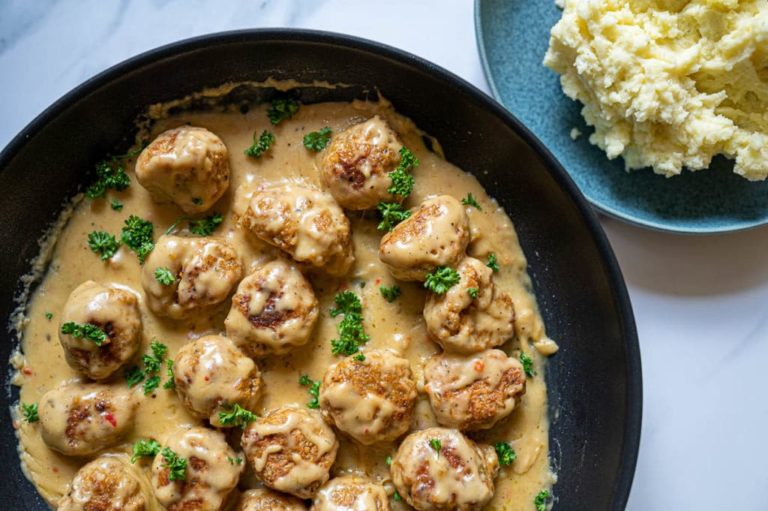 Recept vegetarische Zweedse balletjes