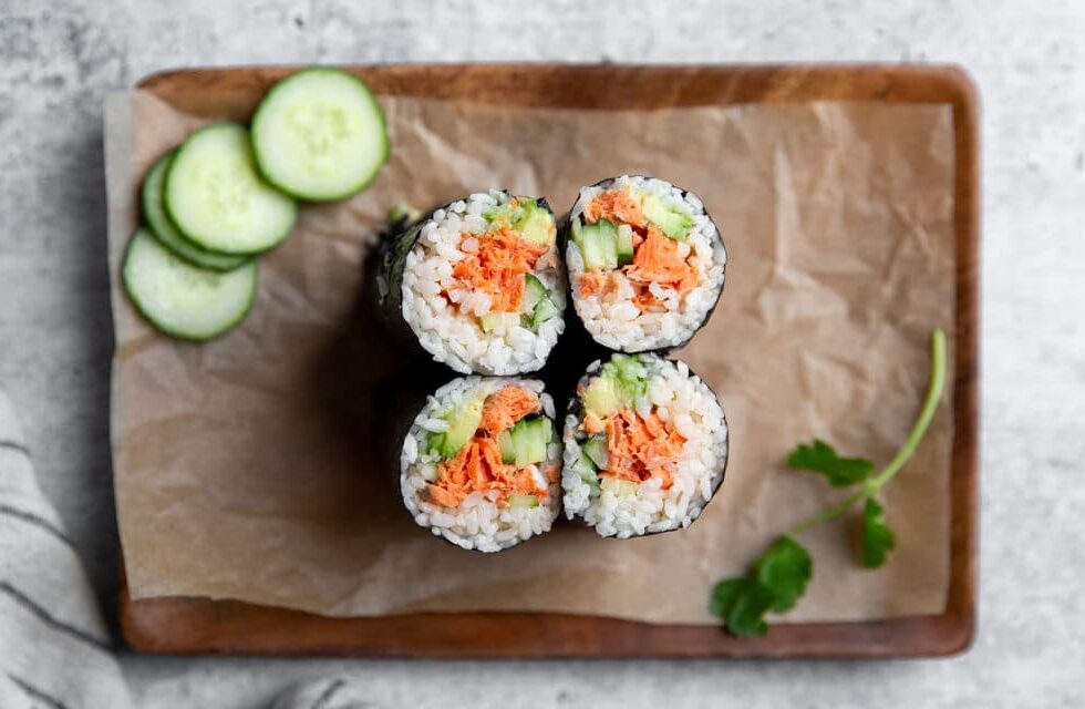 Heerlijke paleo sushi met zalm en avocado | Freshhh